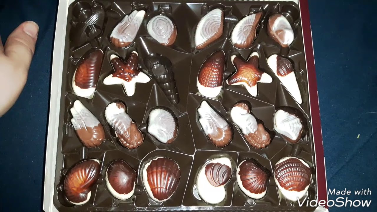 Belgian Chocolate Seashells Review - YouTube