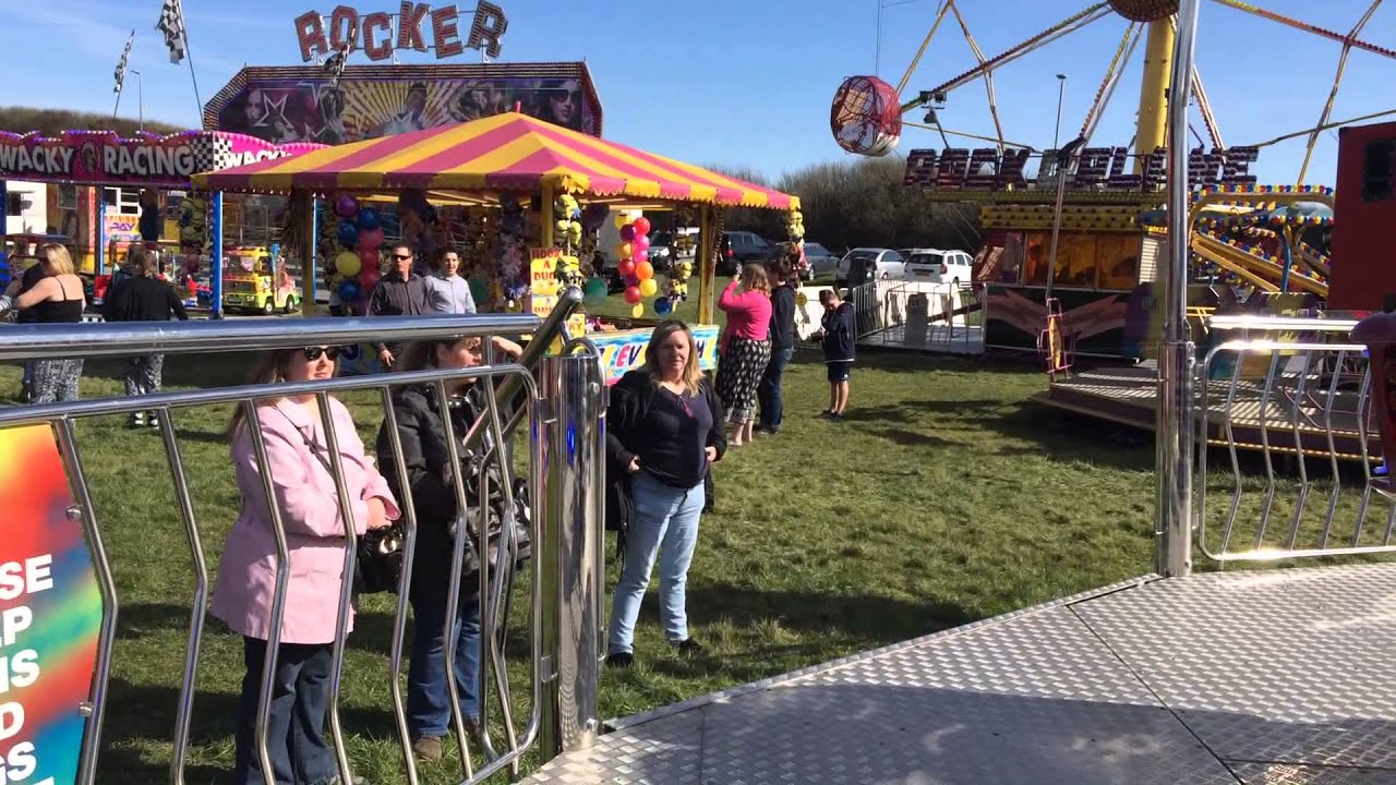 James Cole's Sizzler Onride @ Bexhill Mammoth Fun Fair 2015 - YouTube