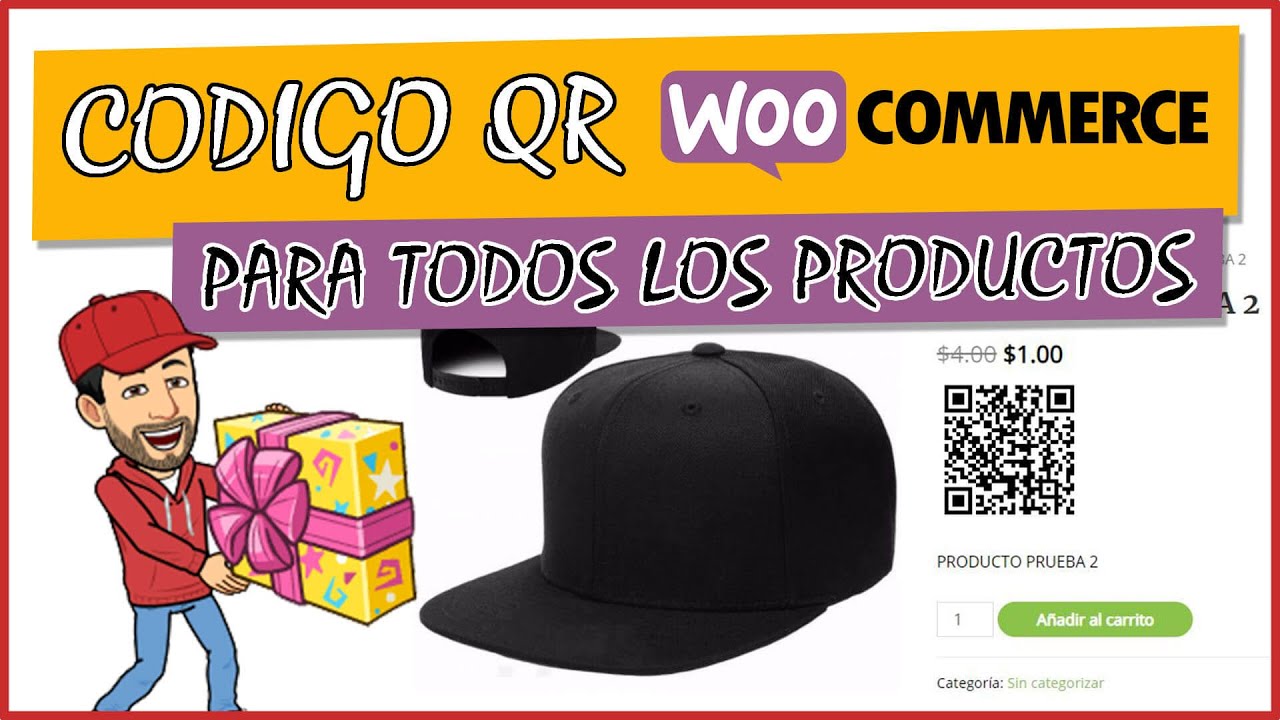 🖐️ Código QR en tu tienda online woocommerce para los productos ...
