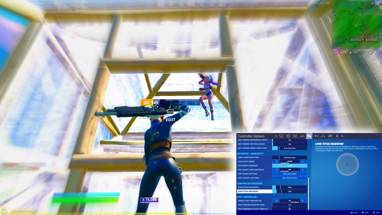 The *BEST* Controller Fortnite Settings/Sensitivity *AIMBOT* - Season 7 ...