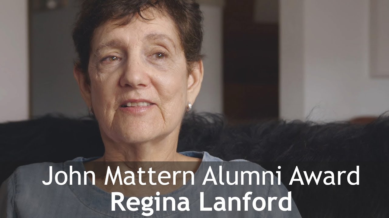 ZIS John Mattern Alumni Award for Faculty - Regina Lanford 2017 - YouTube