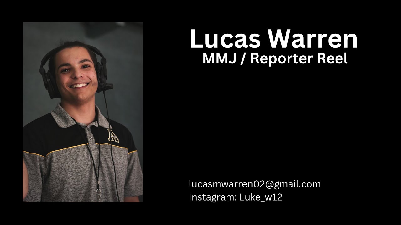 Lucas Warren - MMJ / Reporter Reel 2024 - YouTube