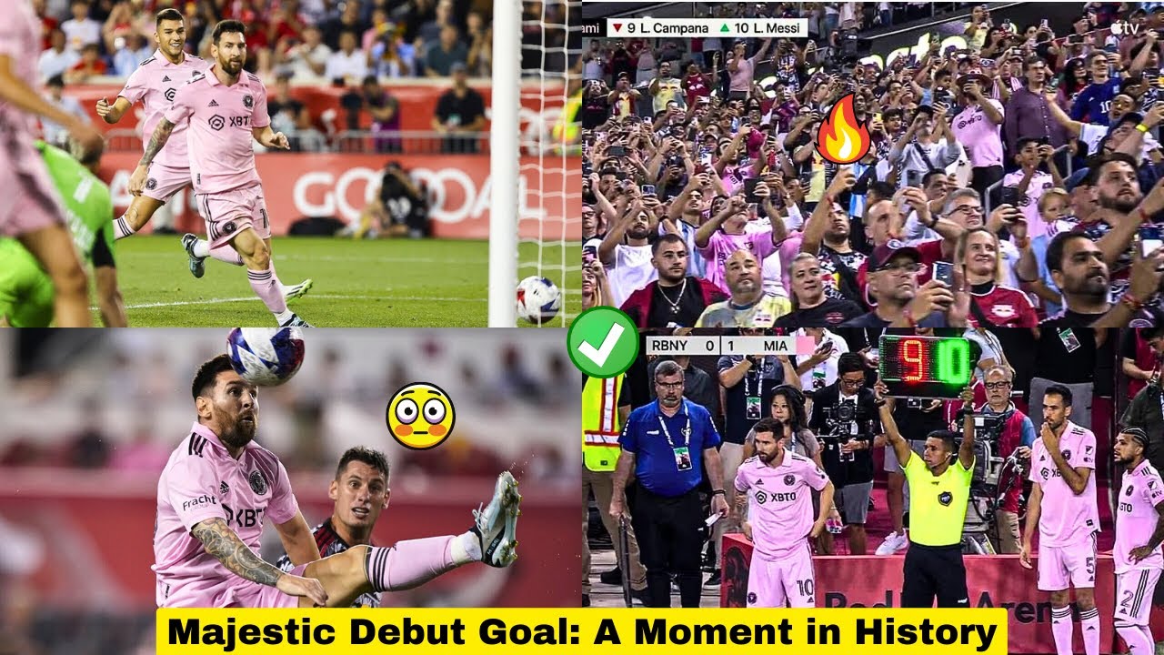OMG! Messi Scores Sensational MLS Debut Goal in Inter Miami vs Red ...
