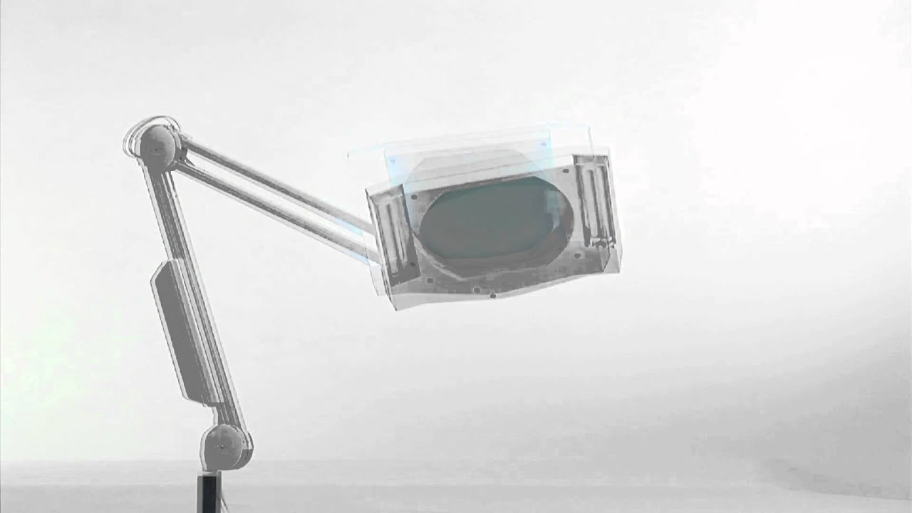 Loupelamp DAYLIGHT rechthoekig bij ANUBIS - YouTube