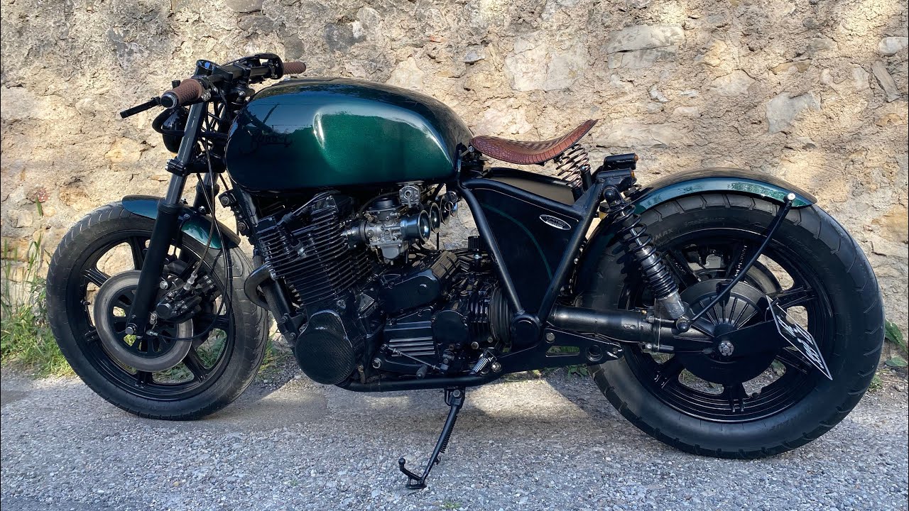 The Yamaha XS 1100 bobber is born ! - YouTube