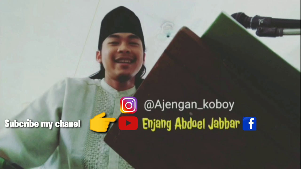 ( Enjang abdoel jabbar ) - surat alfurqon dan arrum - YouTube