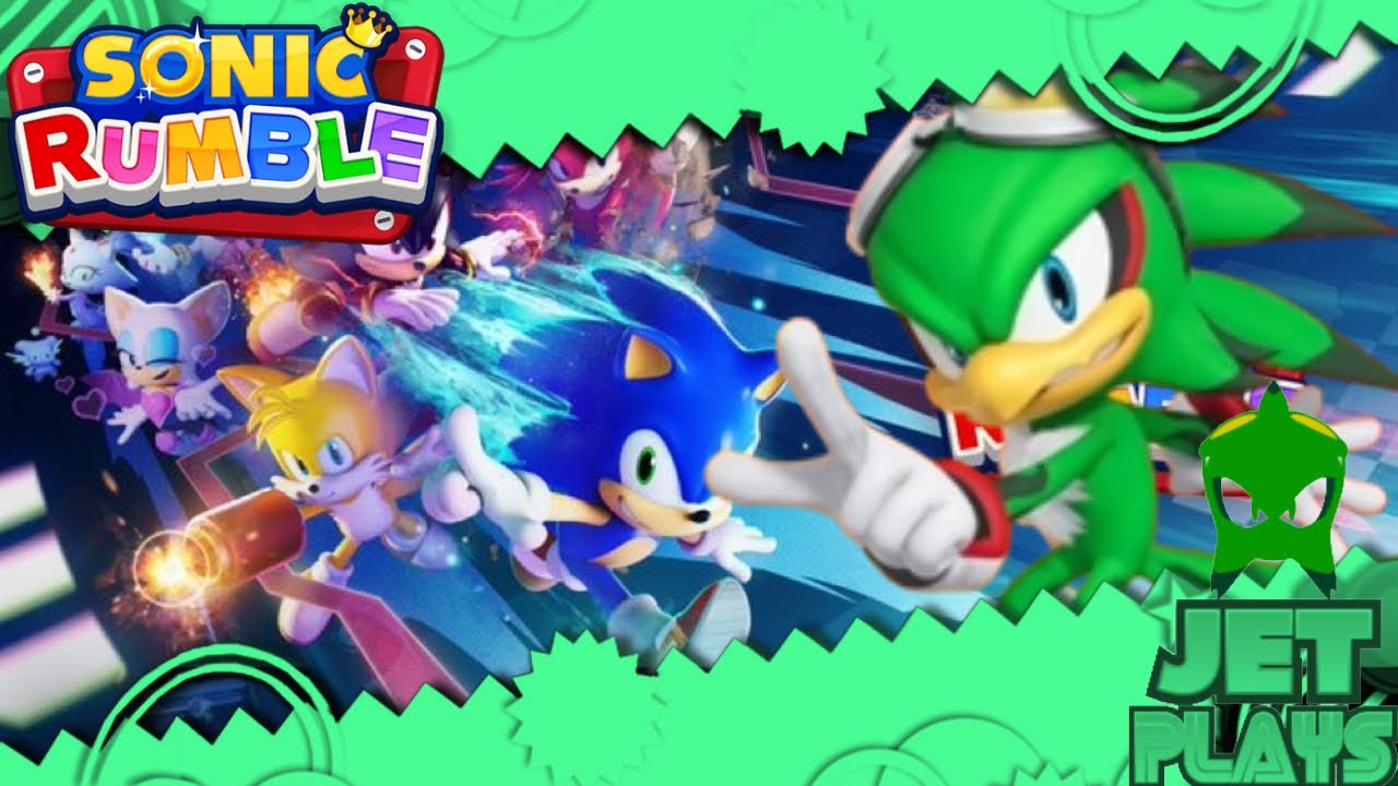 THE LEGENDARY WIND RIDER RETURNS TO RUMBLING! | JET PLAYS SONIC RUMBLE ...