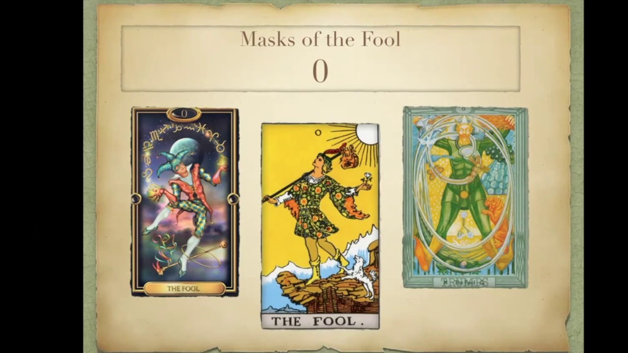 The Mystic Fool: Masks & Mirrors of the SELF in Tarot—Intro Lecture by ...
