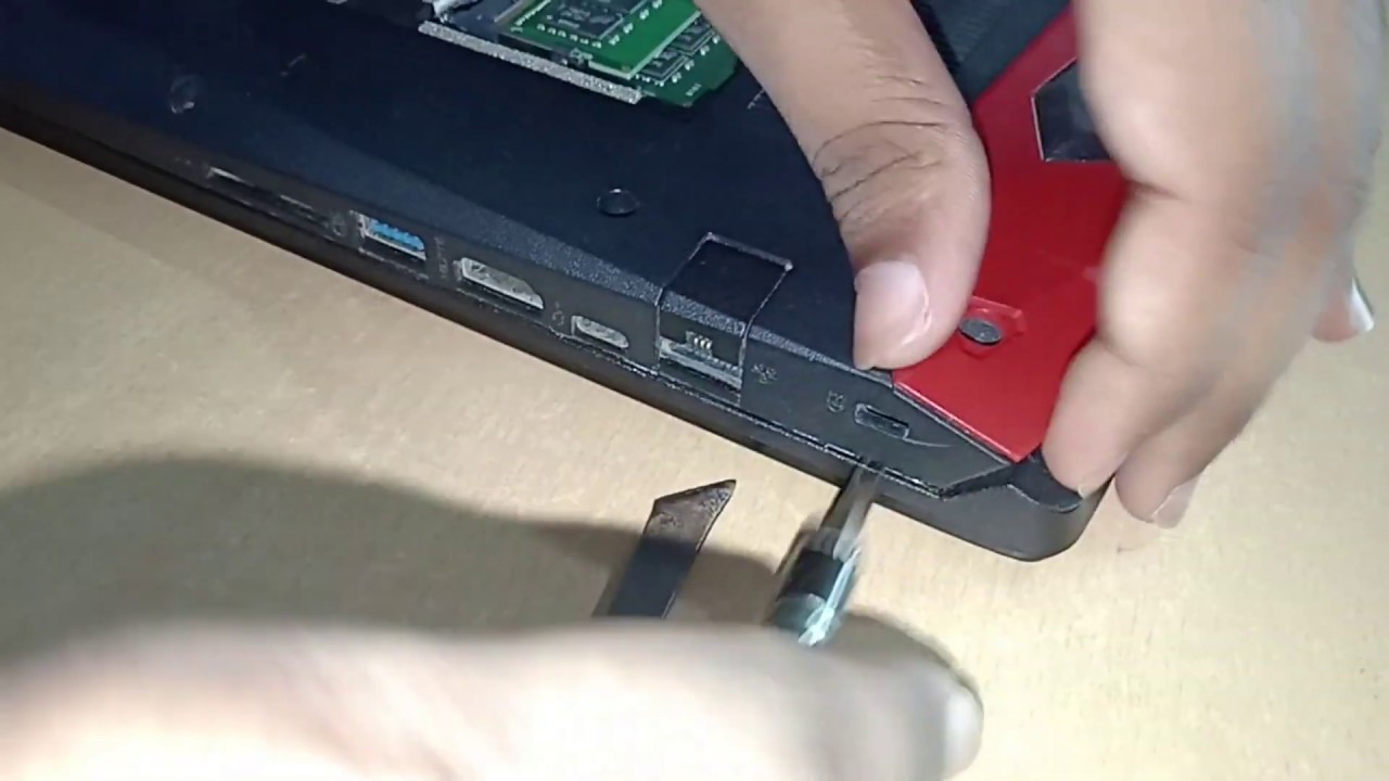 How to open Acer Predator Helios 300 back panel removal. - YouTube