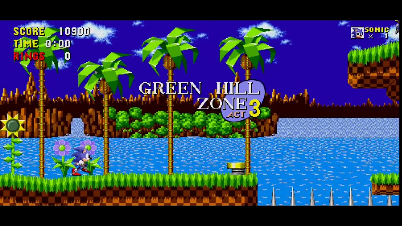 Jugando al modo historia de sonic uno - YouTube