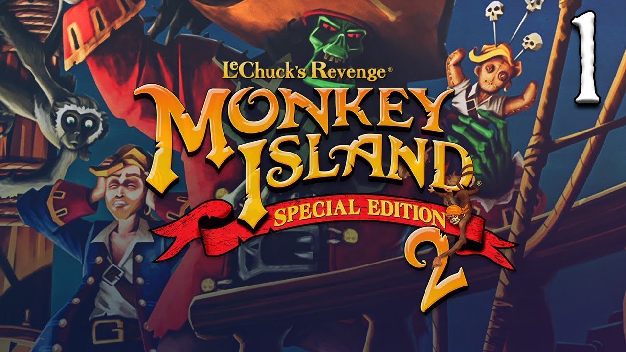 Let's Play Monkey Island 2 - The Largo Embargo - Part 1 (Blind) - YouTube