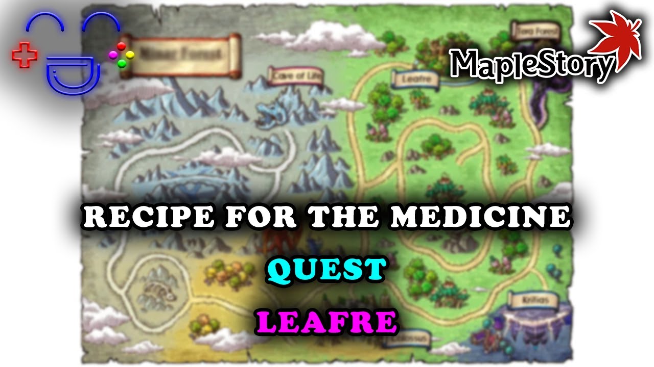 Recipe For the Medicine | Leafre | Maplestory Quest Guide - YouTube