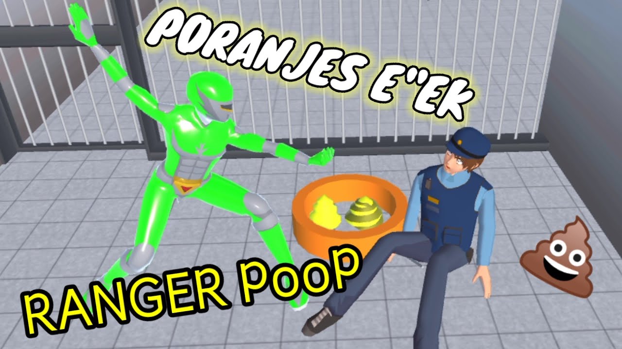 RANGER EEK DI KANT0R P0LISI || SAKURA EEK LUCU - YouTube