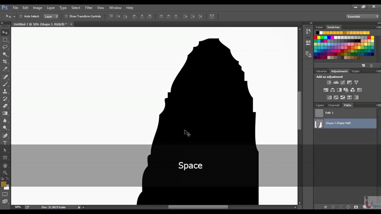Photoshop Lecture 8 (Pen Tool & Vector Shapes + Project) - YouTube