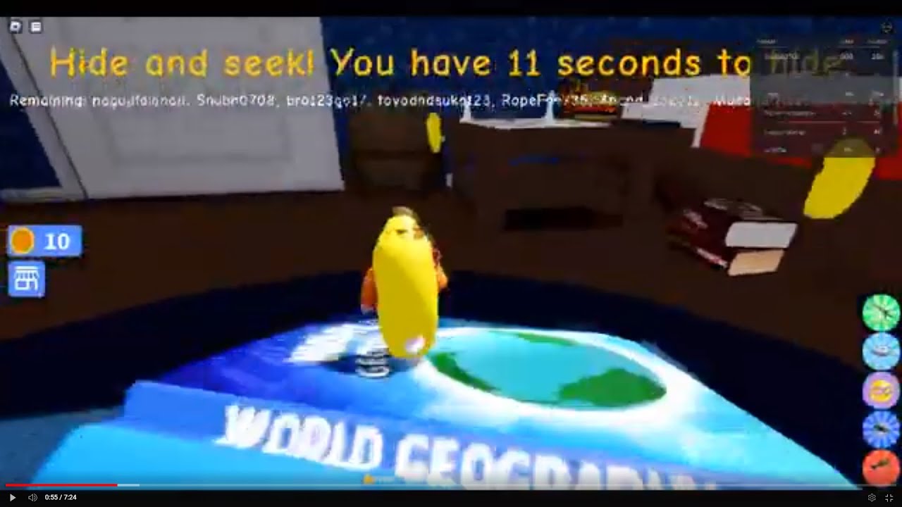 Roblox | Press the button 4 - YouTube