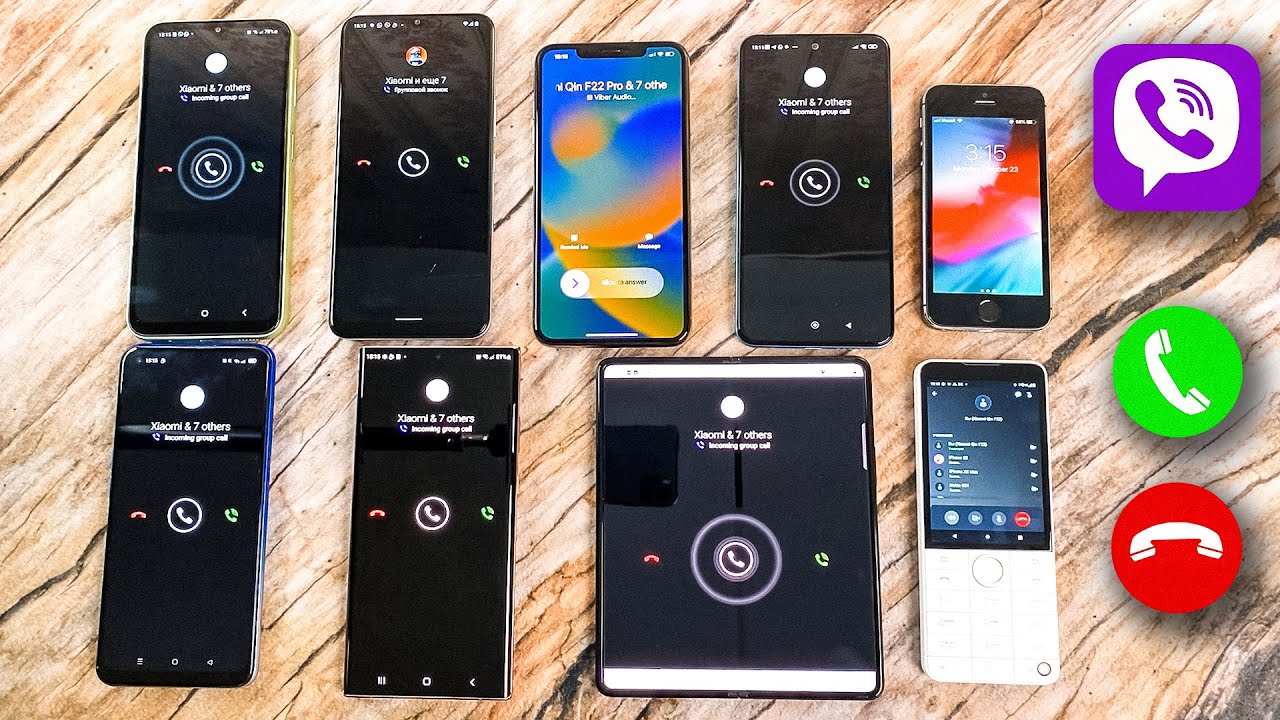 Xiaomi Qin F22 Viber Call Group iPhone XS, Z Fold, Nokia, Xiaomi ...