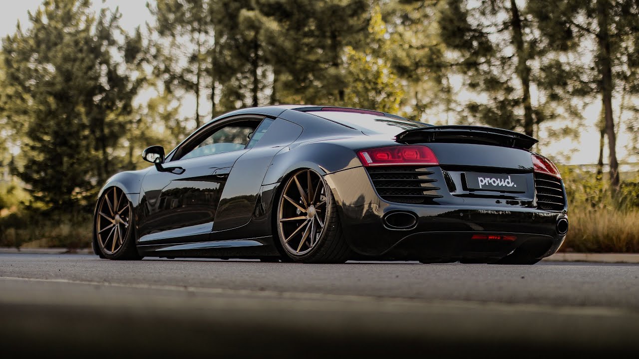 BAGGED AUDI R8 | PROUD | Dinittoh | 4K - YouTube
