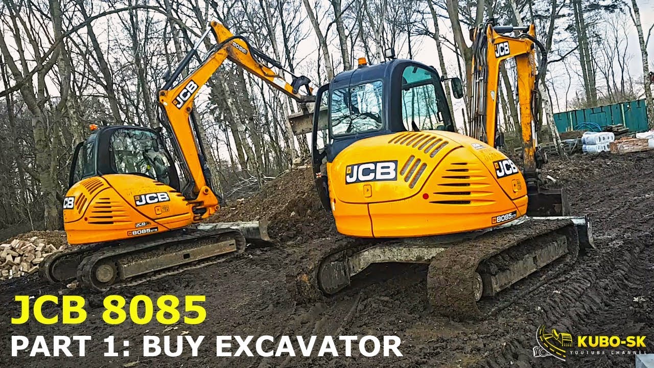 JCB 8085 excavator | NEW PROJECT by KUBO-SK | Part 1/2: buy excavator ...