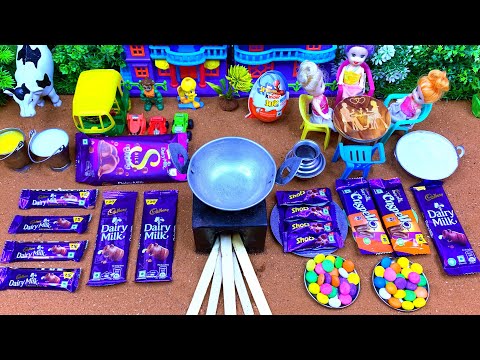 Miniature Cadbury Dairy Milk Chocolate Cake | Dairy Mik Bubbly Chocolate Cake | Mini Cadbury Recipe