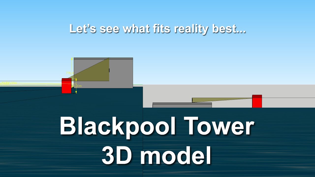 Blackpool Tower 3D Model - YouTube
