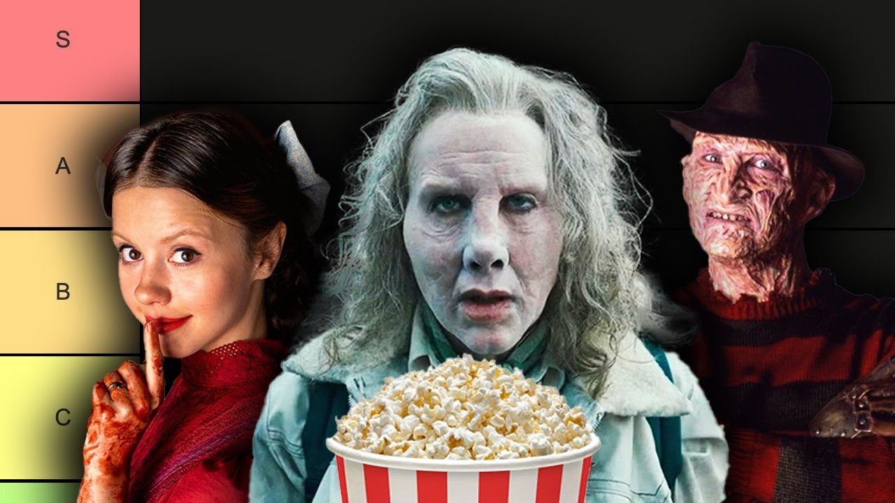 Which Horror Villain Would Ruin Your Movie Night?! Tier Ranking - YouTube
