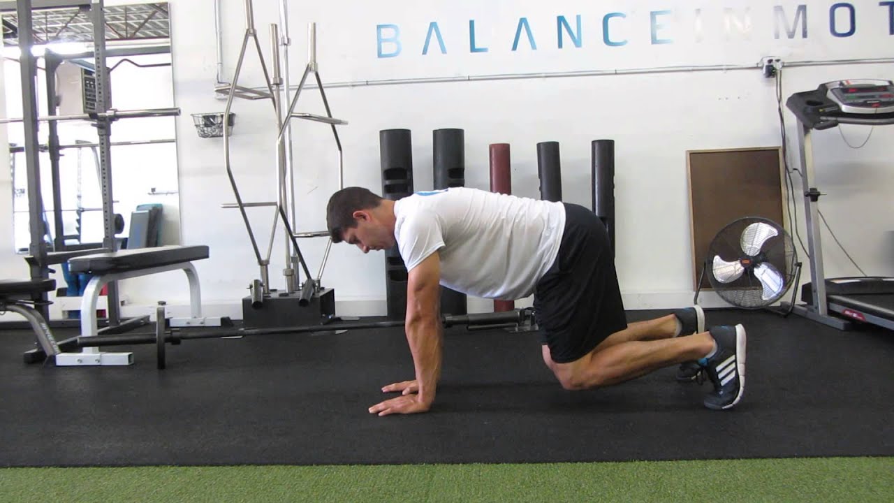 Stationary Bear Crawl - YouTube