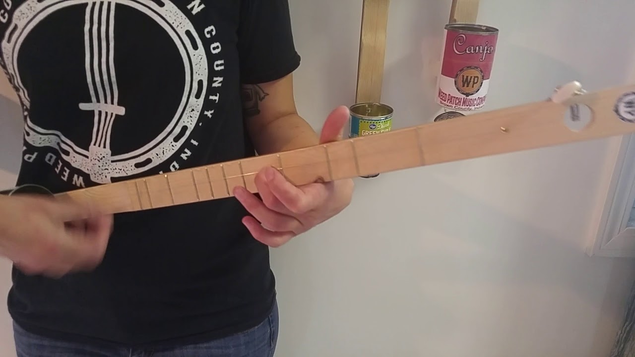 The Single String Canjo - Beverly Hillbillies - YouTube