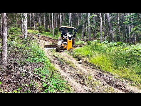 Deere greyder ve operatörü bataklıktan nasıl çıktı? #greyder #johndeere