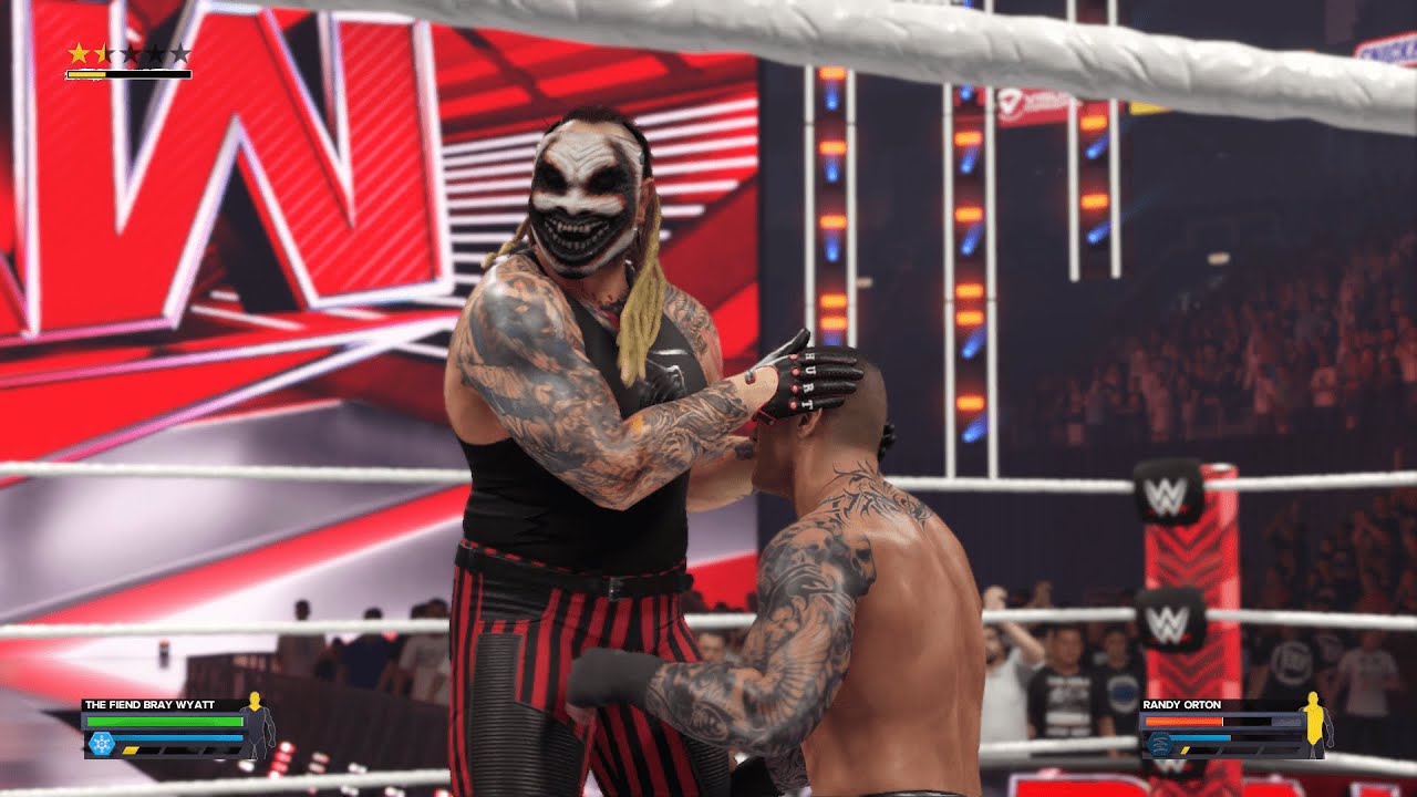 wwe 2k24- the fiend vs randy orton| wwe 2k24 gameplay 4k - YouTube