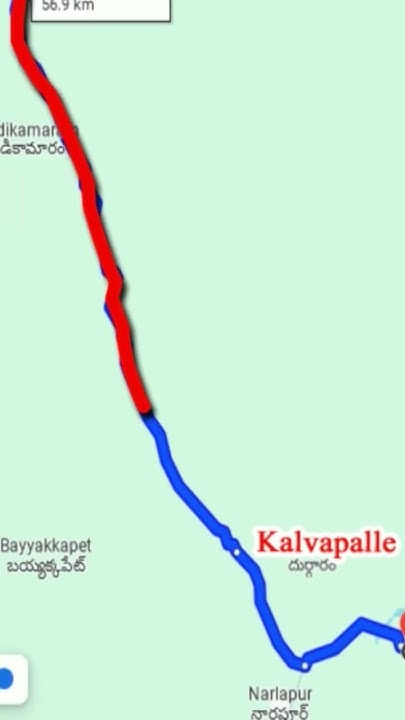 medaram jathara 2024 root maps - YouTube