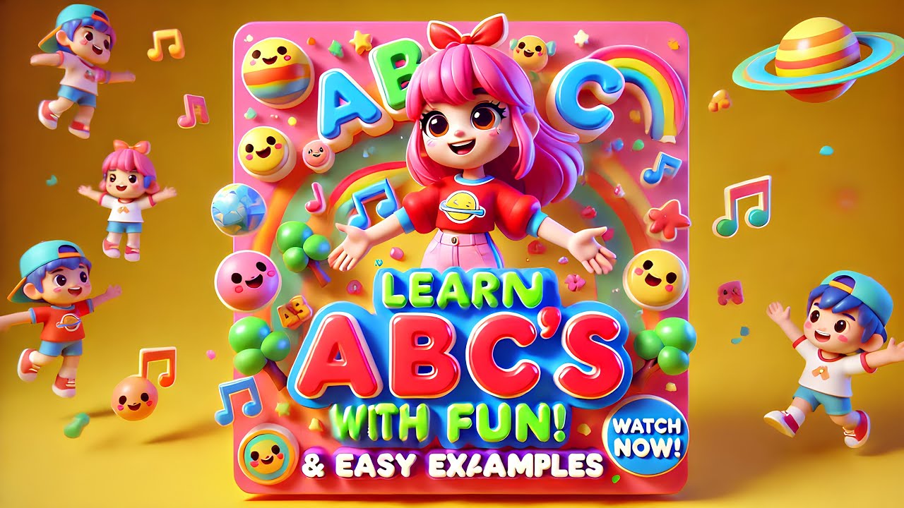 ABC Song for Kids | Laugh and Learn English Alphabet with Fun Examples ...
