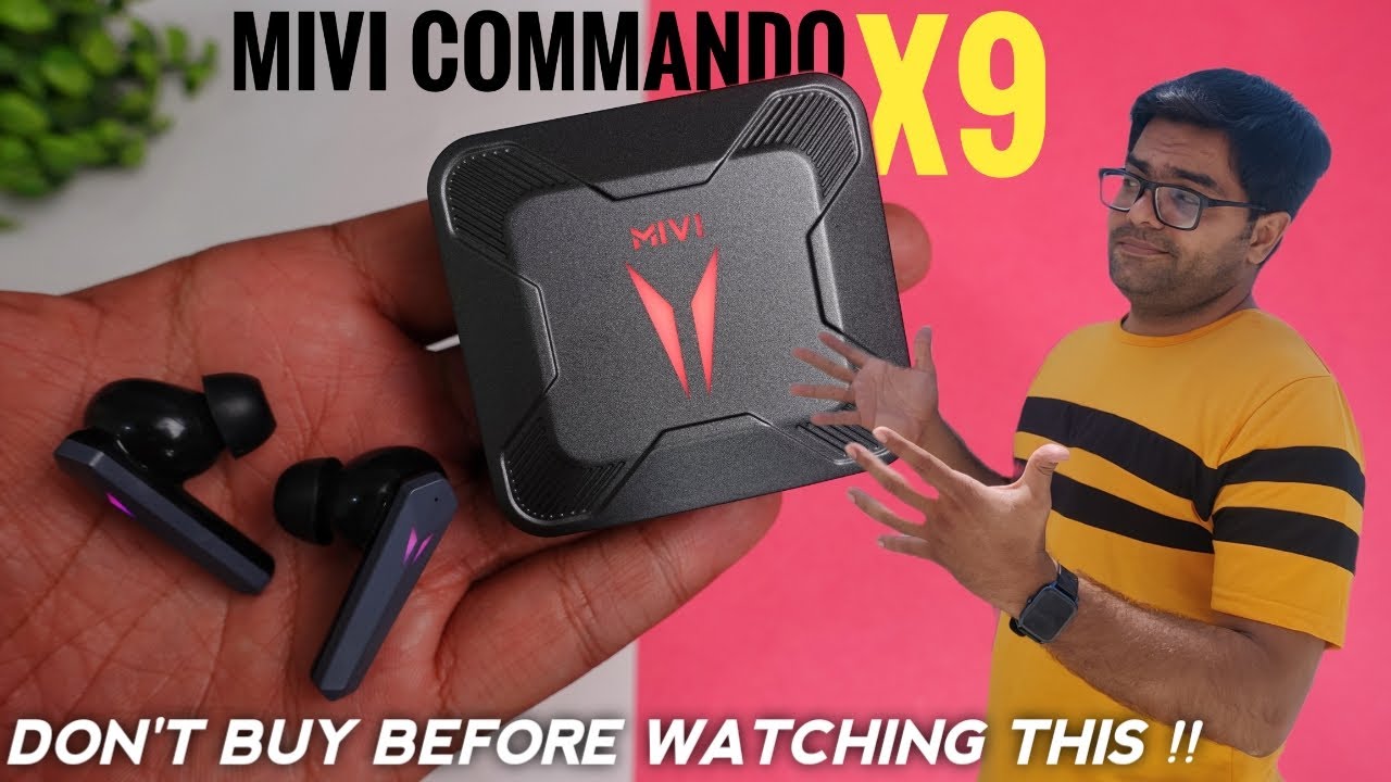 Mivi Commando X9 Earbuds with Dual RGB Lights ⚡⚡ Best or Waste ?? - YouTube