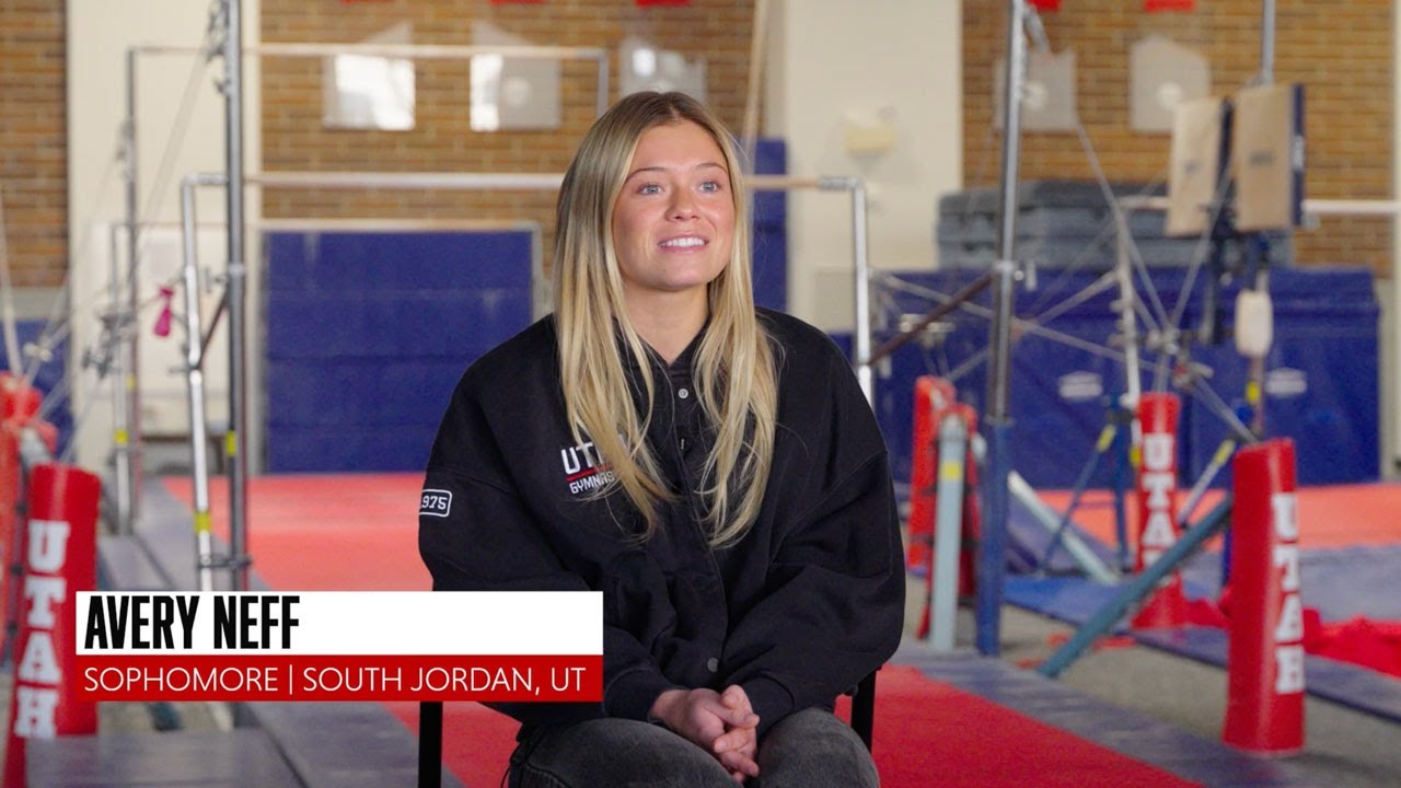 ESPN+ Feature | Utah Gymnastics' Avery Neff - YouTube