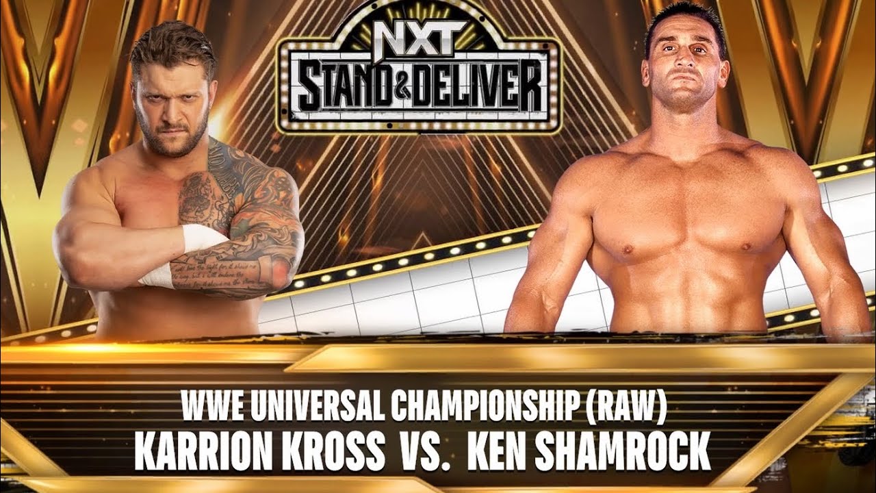 WWE 2K24 Ken Shamrock vs Killer Kross Dream Street Fight Match PS4 ...