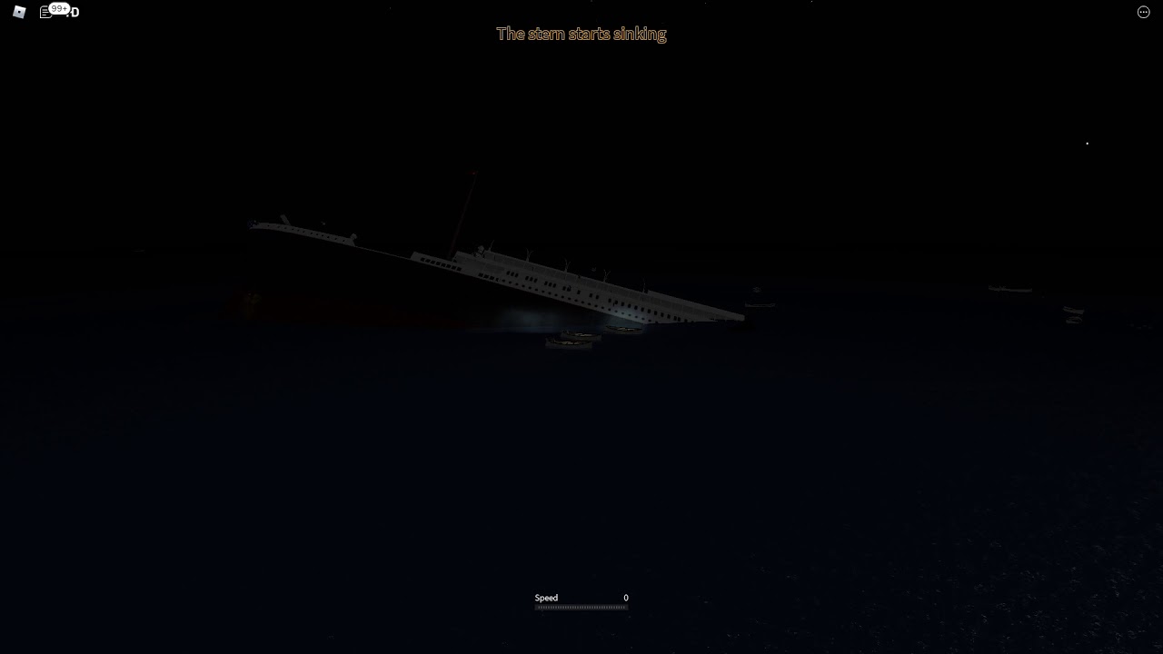 Roblox Titanic splits!!! Titanic SOS. - YouTube