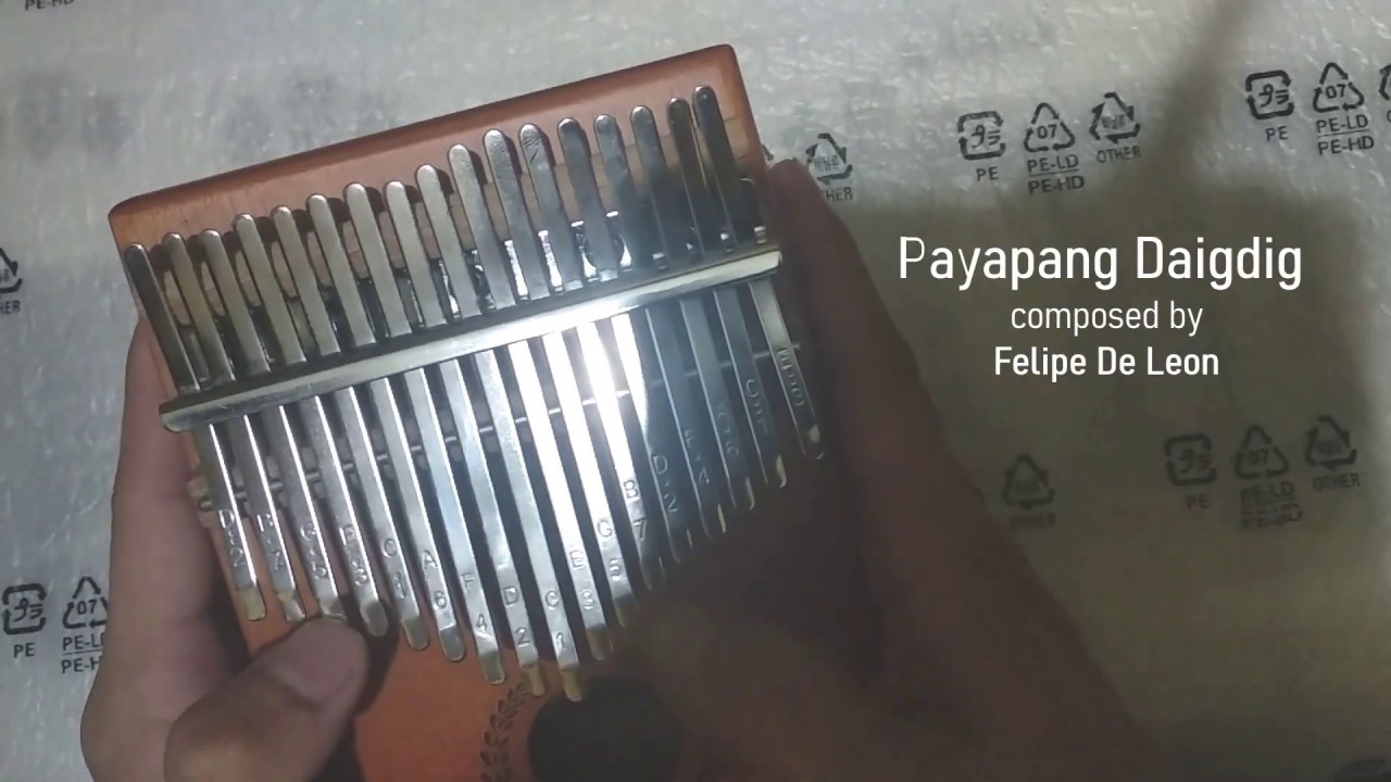 Payapang Daigdig (Felipe De Leon) - Kalimba Cover - YouTube
