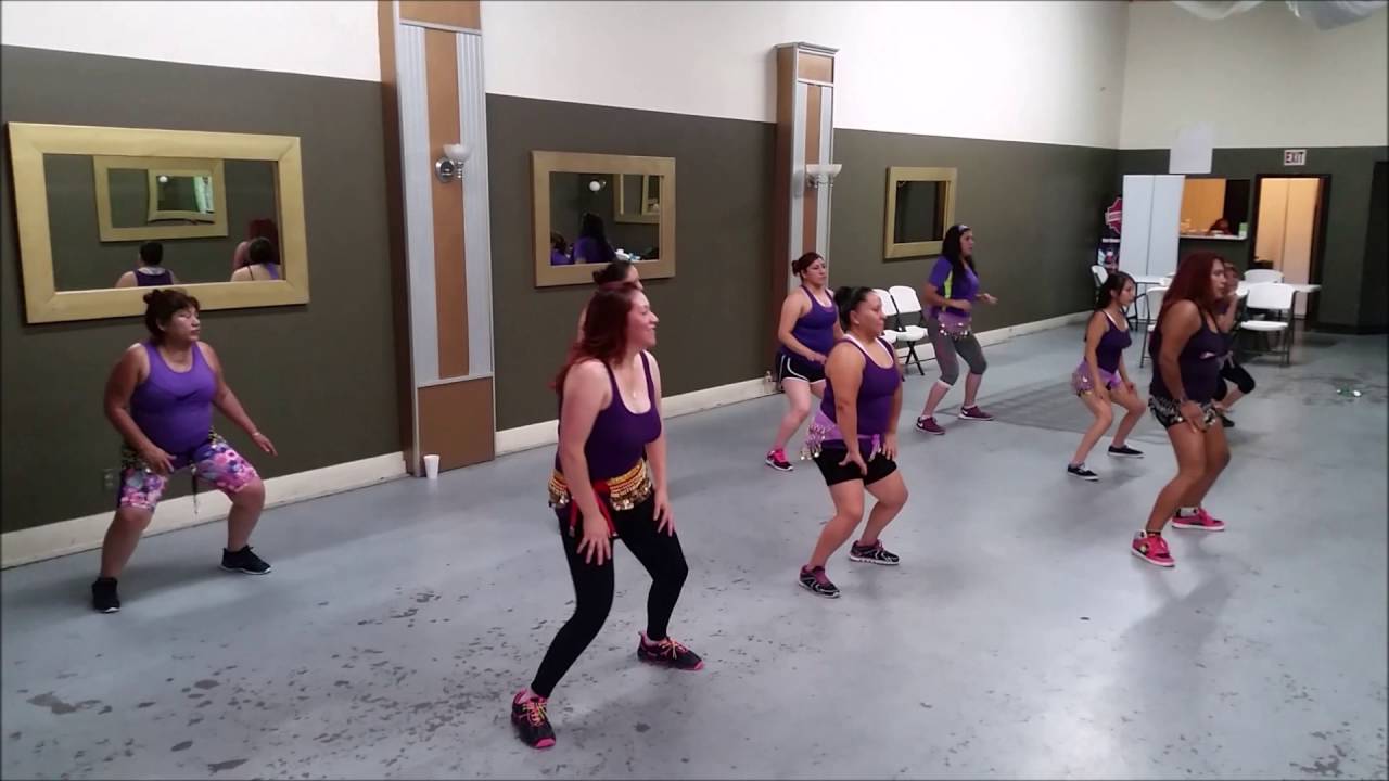 Bomba - Azul Azul (Zumba with Shirley) - YouTube
