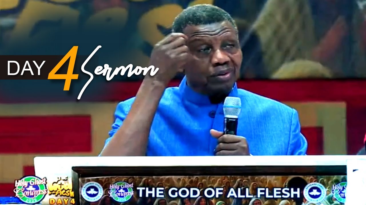 Pastor E.A Adeboye Sermon @RCCG HOLY GHOST CONGRESS 2025 - DAY 4 - YouTube