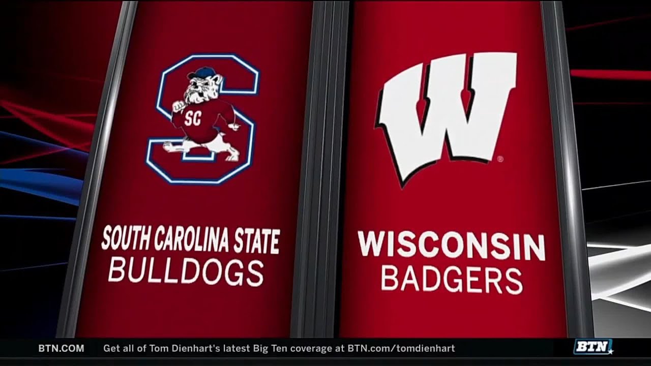 South Carolina State at Wisconsin - Men's Basketball Highlights - YouTube