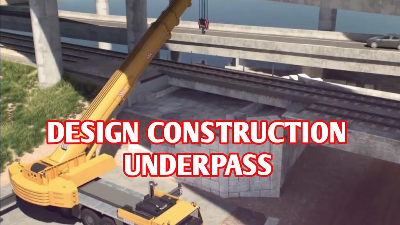 Design construction underpass - YouTube
