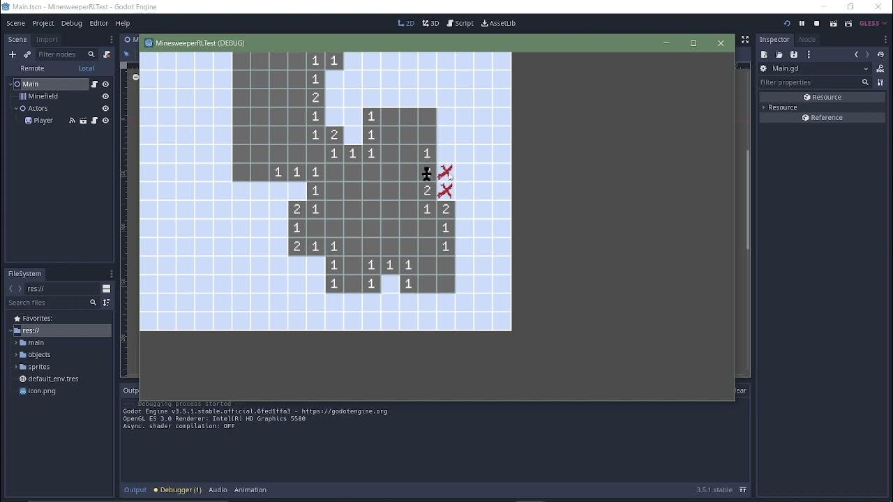 new project (minesweeper-like devlog pt. 1) - YouTube