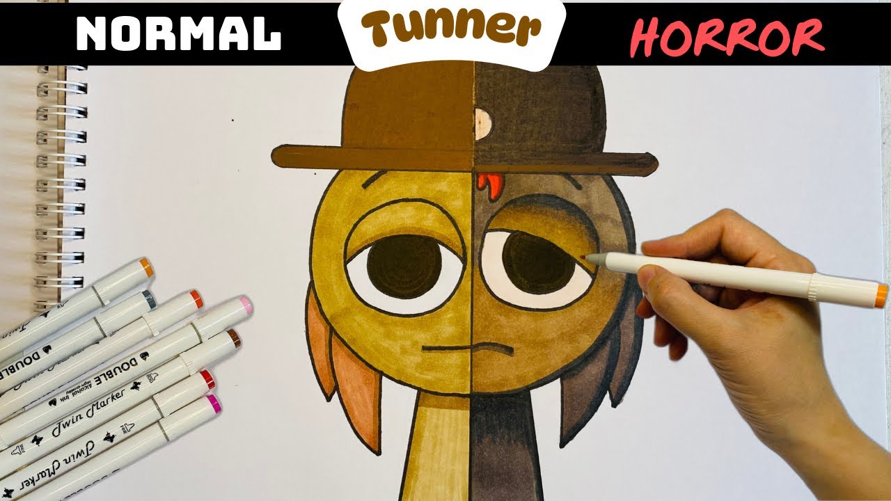 Tunner from Incredibox Sprunki Normal & Horror Mode | Step-by-Step ...