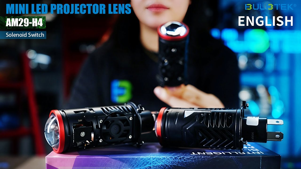 🎉AM29-H4 MINI LED PROJECTOR LENS - YouTube