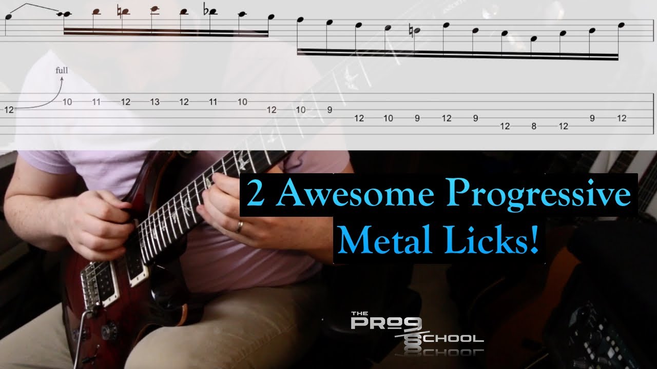 Learn These 2 AWESOME Prog Metal licks! - YouTube