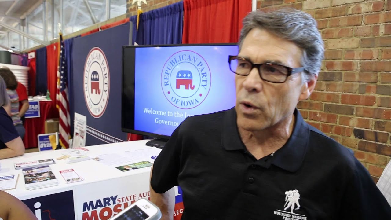 Rick Perry's Favorite Memory of Summer Iowa Trip - YouTube