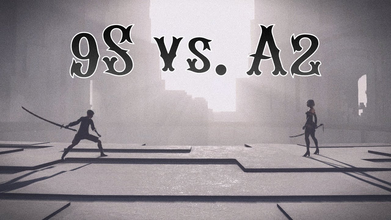 9S vs. A2 | NieR: Automata [German Fandub] - YouTube
