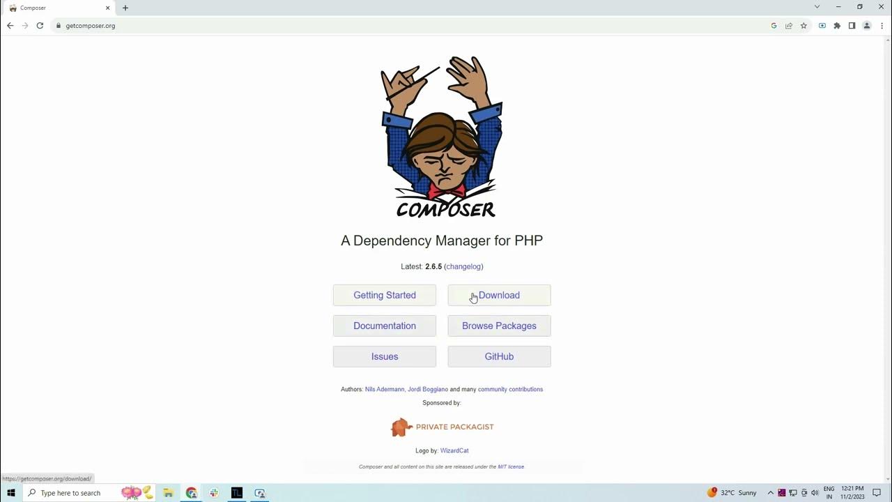 How to Install Composer on Windows 7/8/10 - YouTube