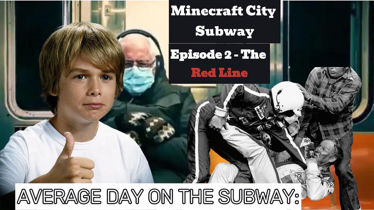 THE RED LINE | Minecraft City Subway | Episode 2 - YouTube