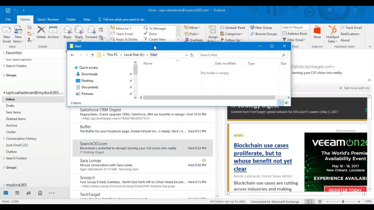 How to Copy your Email to your SharePoint Document Library? - YouTube