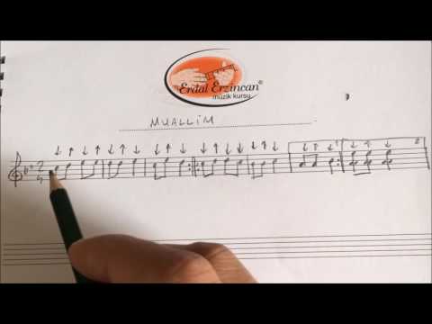 DERS 13/1. Penceresi Cam Cama Muallim Solfej (Bona) Çalışması